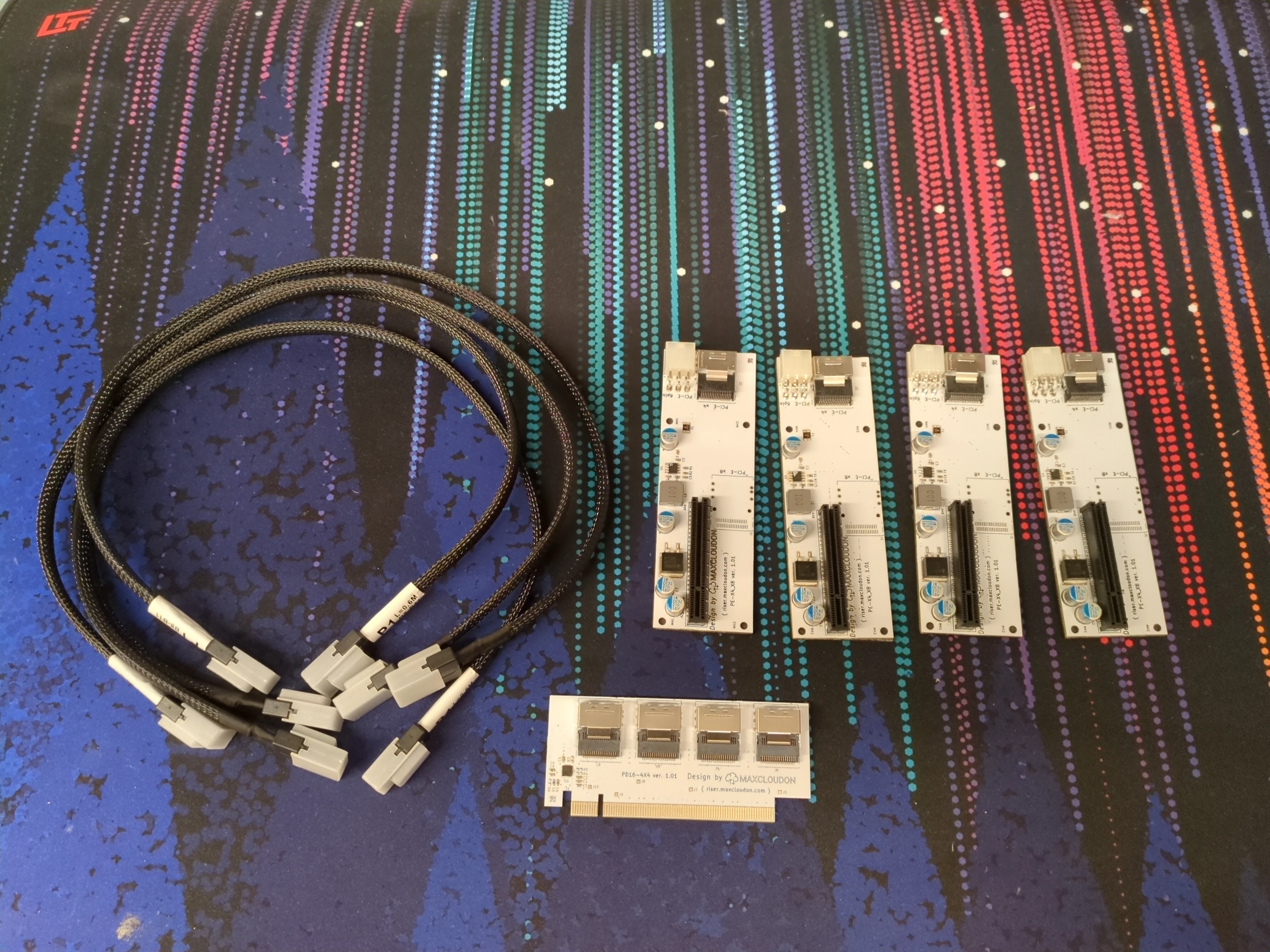 MaxCloudON PCIe Bifurcation Riser Review · N.E.E.T. Works